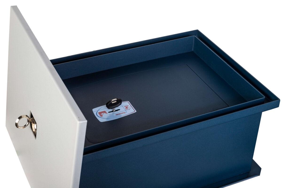 GF/4K UNDERFLOOR SAFE WITH ADJUSTABLE DEPTH – Double-Bitted Key